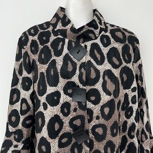 Frank Lyman Design | Jackets & Coats | Frank Lyman Design Leopard Print ...